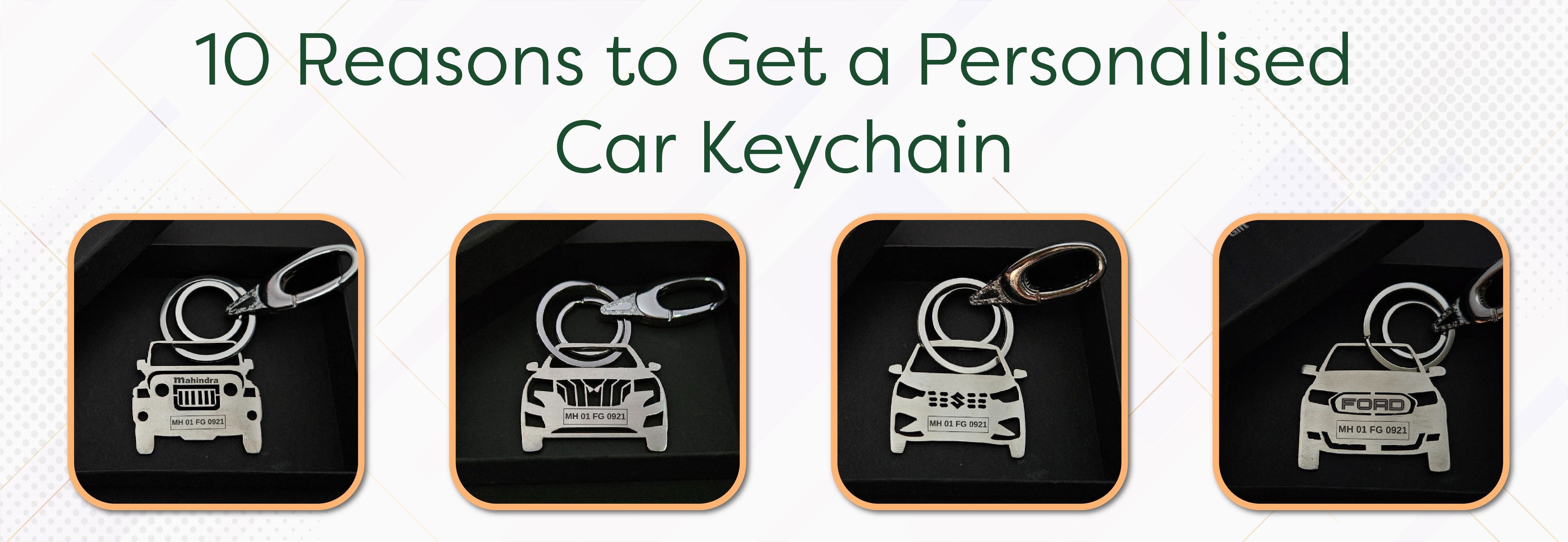 10 Reasons to Get a Personalised Car Keychain – Foundation Gift