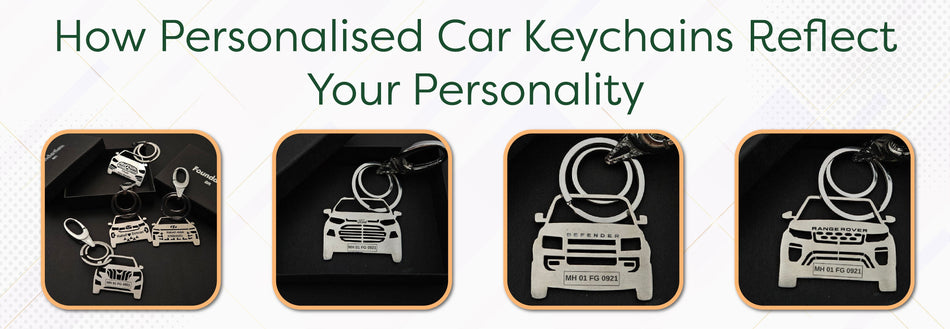 How Personalised Car Keychains Reflect Your Personality ? – Foundation Gift