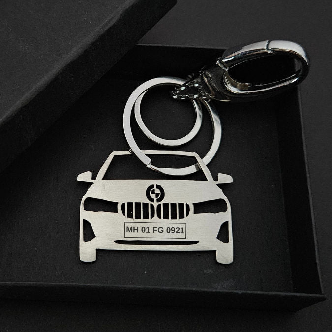 Personalised BMW 5 Series Keychain - Customised Present – Foundation Gift