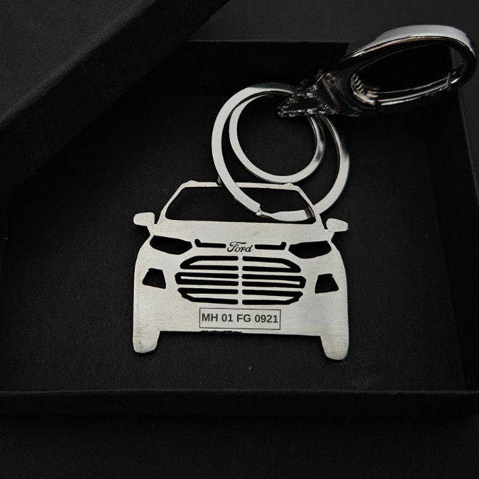 Personalised Ford Ecosport Car Keychain – Foundation Gift