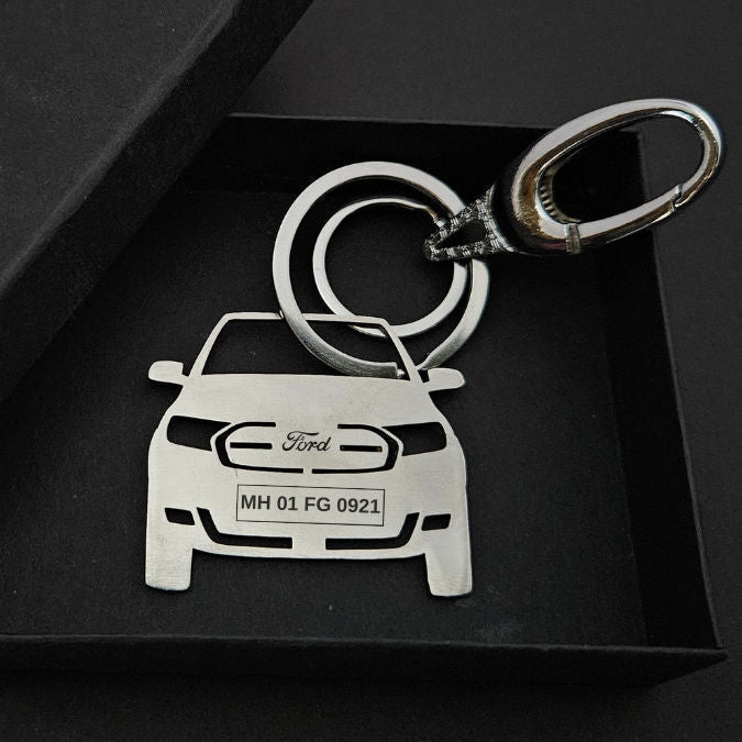 Personalised Ford Endeavour Keychain - Custom Gift – Foundation Gift