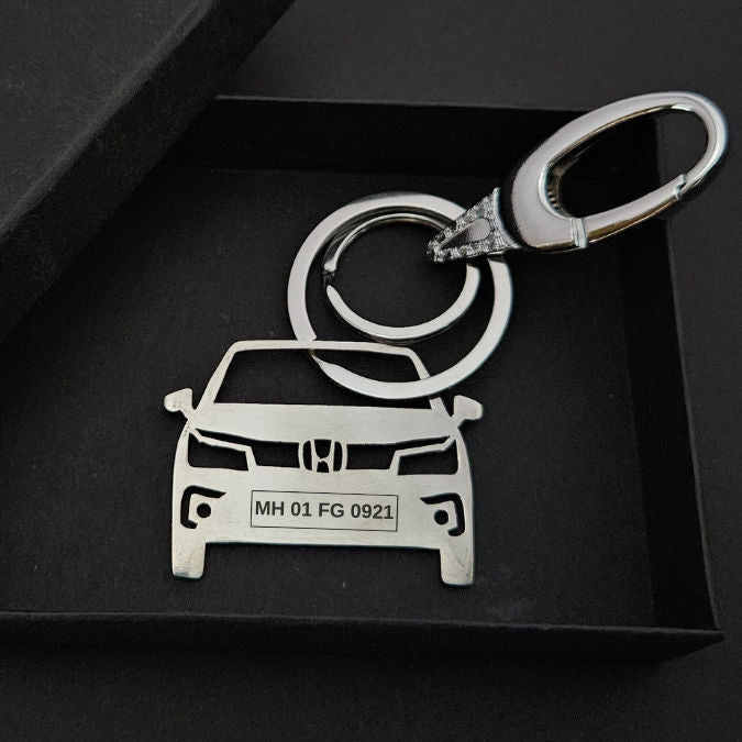 Personalised Honda City New Keychain - Custom Car Gift – Foundation Gift