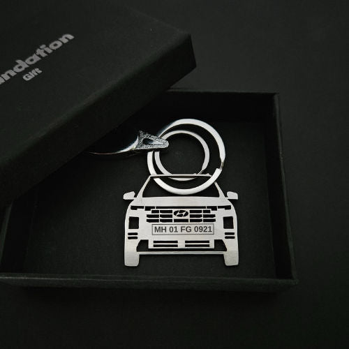 Personalised Hyundai Creta 2024 Keychain - Custom Gift – Foundation Gift
