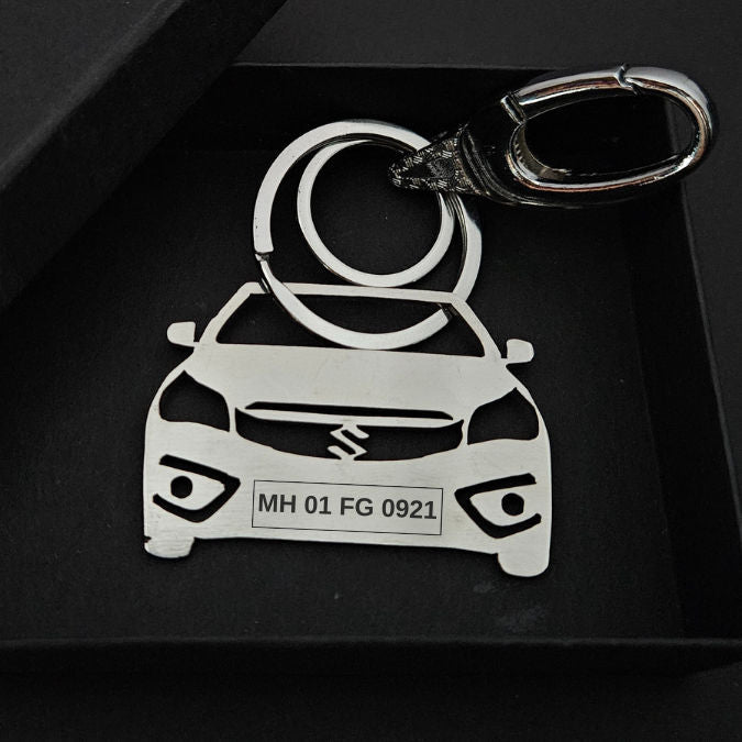 Personalised Car Keychain | Maruti Suzuki Ciaz – Foundation Gift