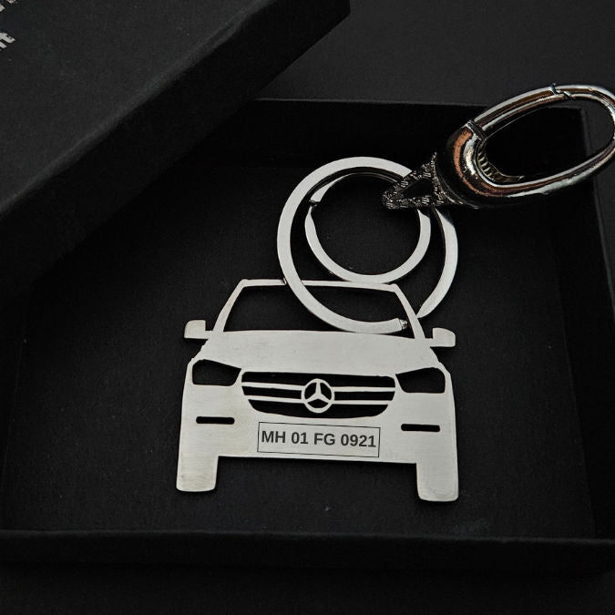 Personalised Car Keychain | Mercedes GLA New – Foundation Gift