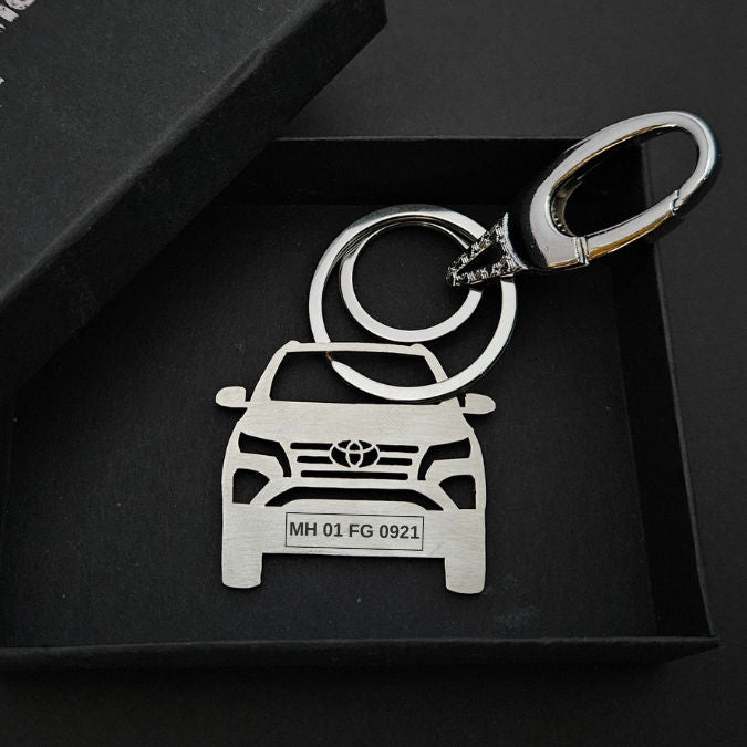 Personalised Toyota Fortuner Car Keychain - Gift Idea – Foundation Gift