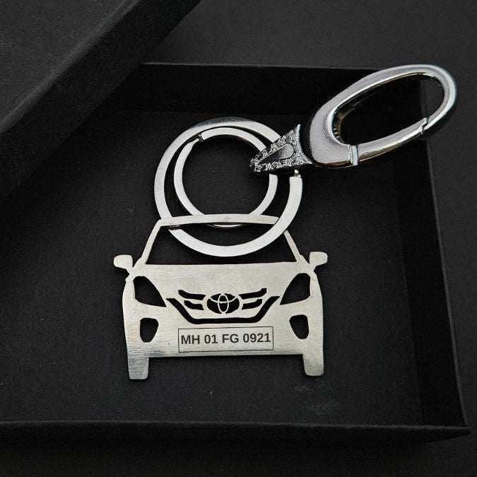 Personalised Toyota Glanza Car Keychain - Custom Gift – Foundation Gift