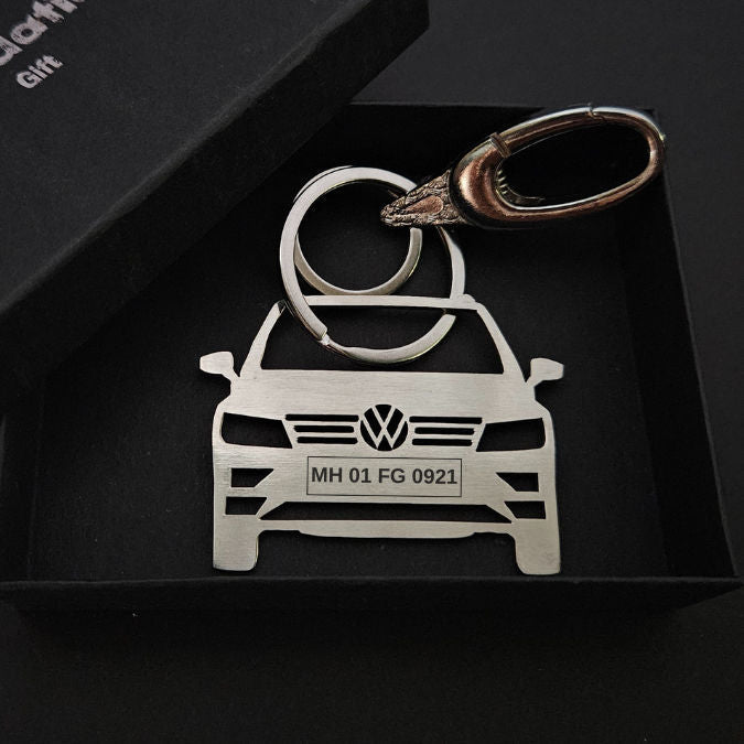 Personalised Car Keychain | Volkswagen Tiguan – Foundation Gift